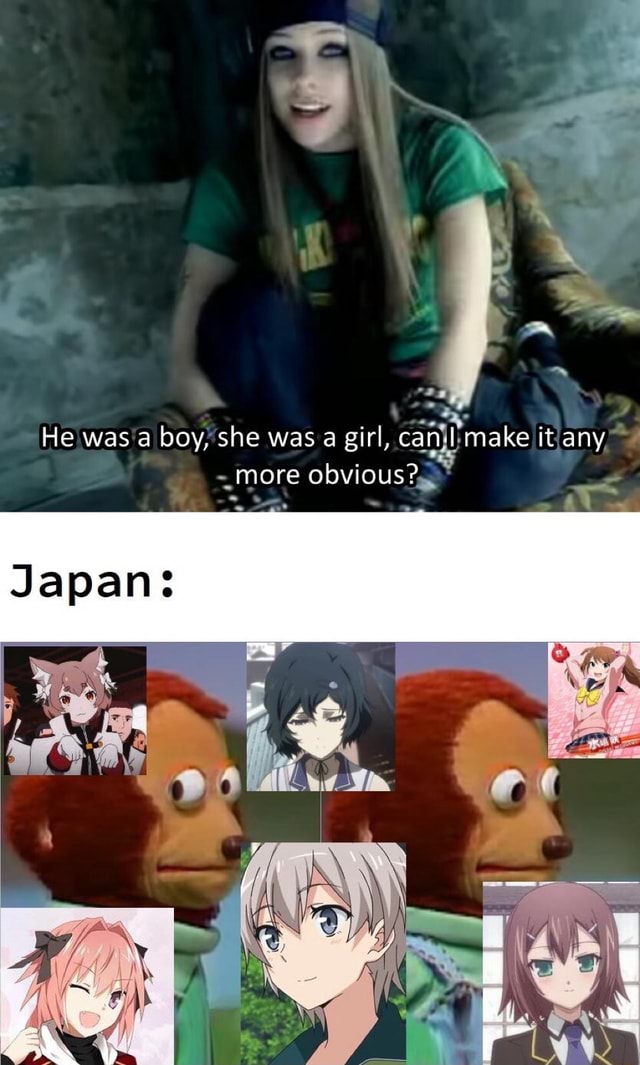 He was'a boy;'she was a girl, canjl;make itany - iFunny