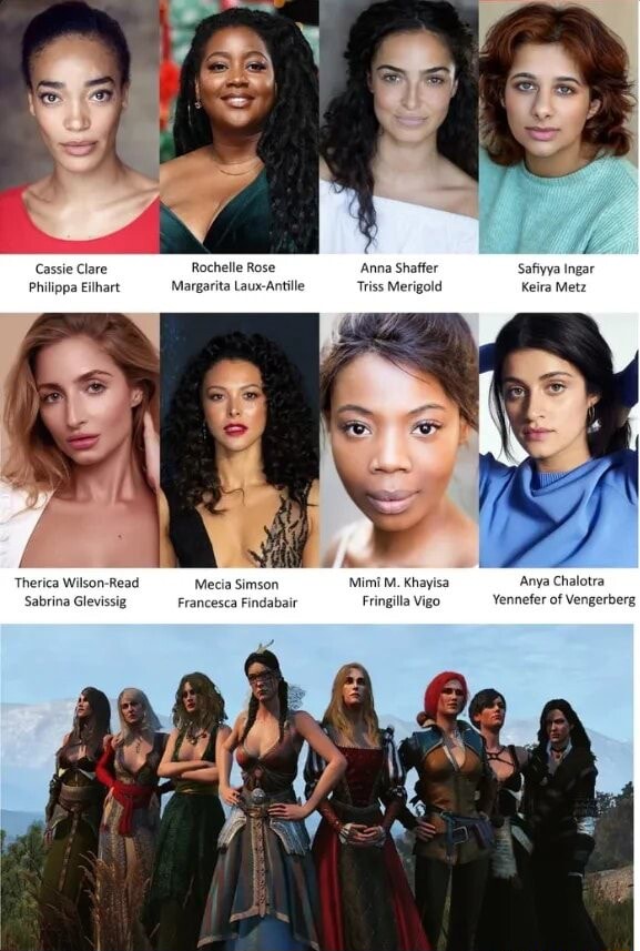 Clare Phitippa Eilhart Rochelle Anna Shatfer Safiya Ingar Margarita ...