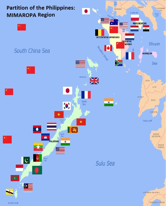 Partition of the Philippines MIMAROPA Region - iFunny