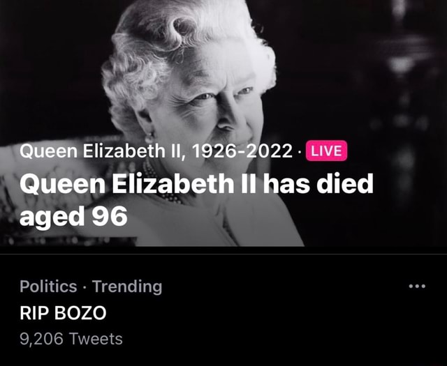 Queen Elizabeth Il, 1926-2022 - (Live) Queen Elizabeth II has died aged ...