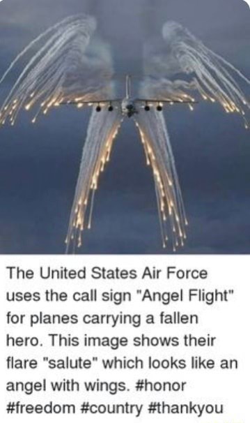 The United States Air Force uses the call sign "Angel Flight" for ...