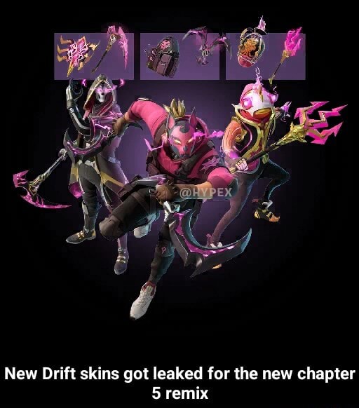 New Drift skins got leaked for the new chapter remix - New Drift skins ...