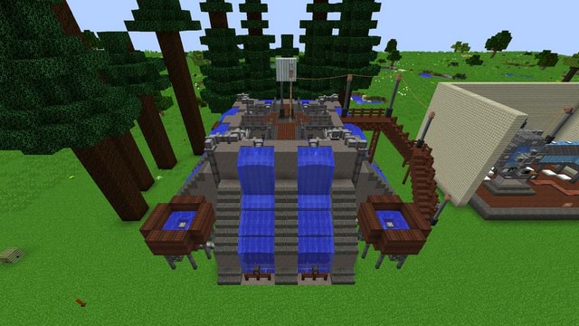 Immersive Engineering Hydro power plant. - iFunny