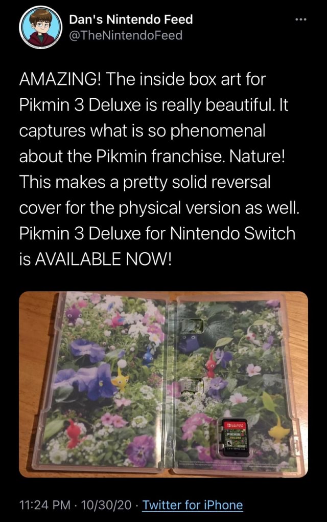 Dan's Nintendo Feed @TheNintendoFeed AMAZING! The inside box art for ...