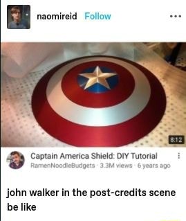 Captain America Shield: DIY Tutorial 3.2M views. years ago john walker ...