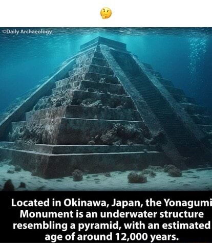 Daily Archaeology, Located in Okinawa, Japan, the Yonagumi Monument is ...
