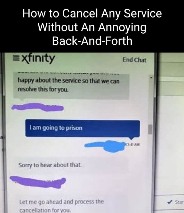 How to Cancel Any Service Without An Annoying Back-And-Forth Chat inity ...