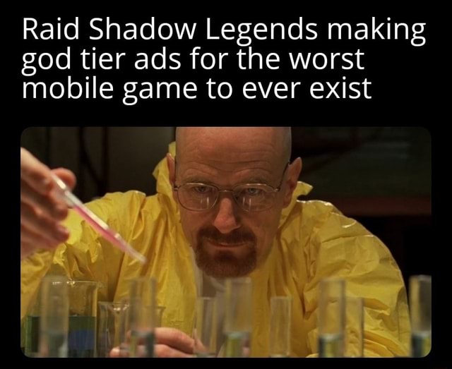 Raid Shadow Legends making god tier ads for the worst mobile game to ...