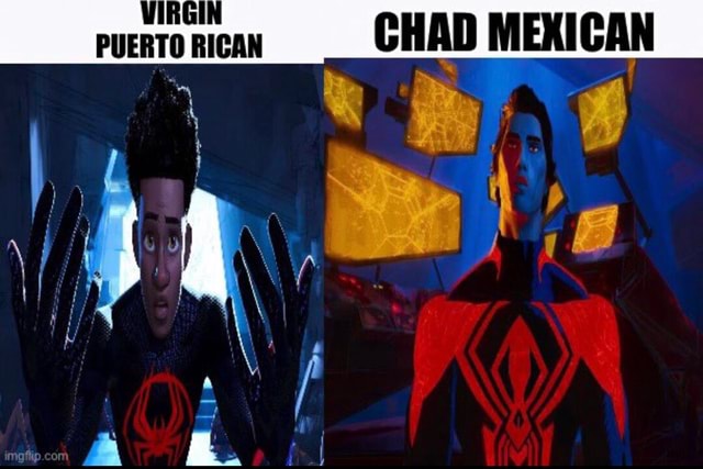 VIRGIN PUERTO RICAN CHAD MEXICAN CAN - iFunny