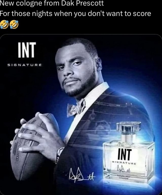 New cologne from Dak Prescott For those nights when you don't want to ...