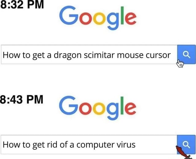 PM Google How to get a dragon scimitar mouse cursor I PM Google How to ...