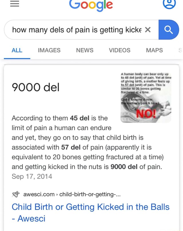 How many dels of pain is getting kicke X ALL IMAGES NEWS VIDEOS MAPS ...