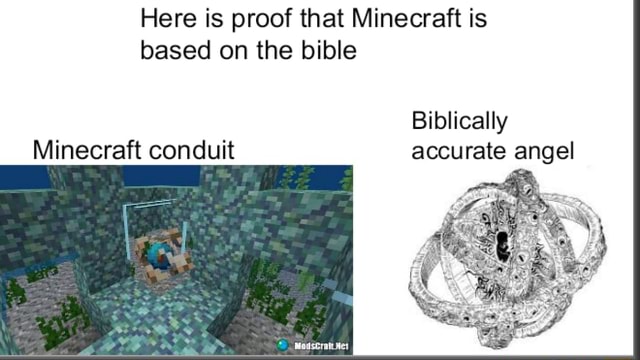 Here is proof that Minecraft is based on the bible Biblically Minecraft ...