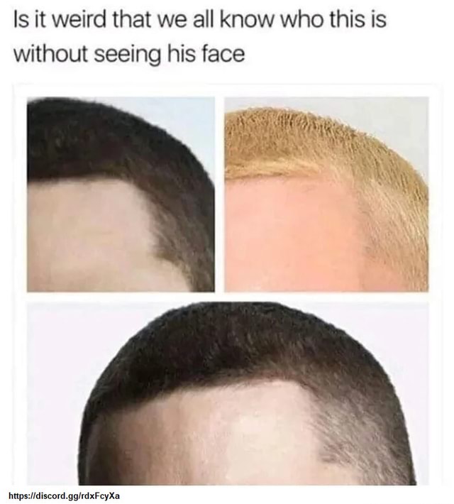 Is it weird that we all know who this is without seeing his face ...