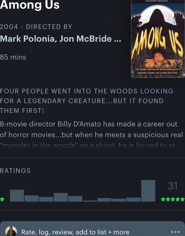 Among Us 2004 - DIRECTED BY Mark Polonia, Jon McBride 85 ming FOUR ...