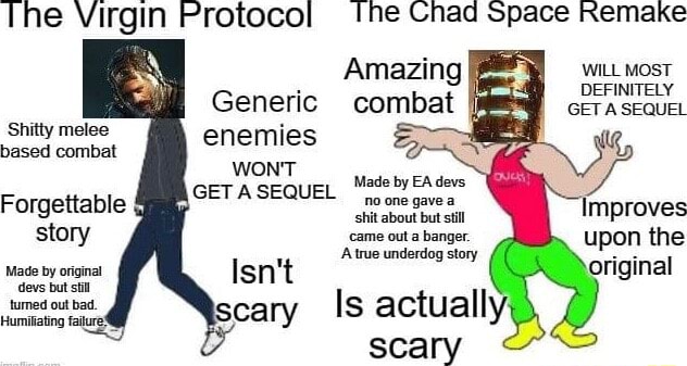 The Virgin Protocol he Chad space Remake Amazing WILL MOST DEFINITELY ...