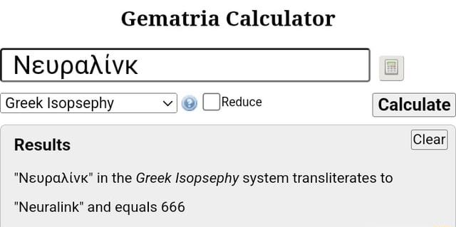 Gematria Calculator [Neupadive dS I Greek Isopsephy 'Reduce Calculate I ...