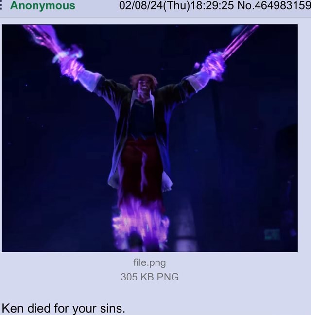 Anonymous KB PNG Ken died for - iFunny