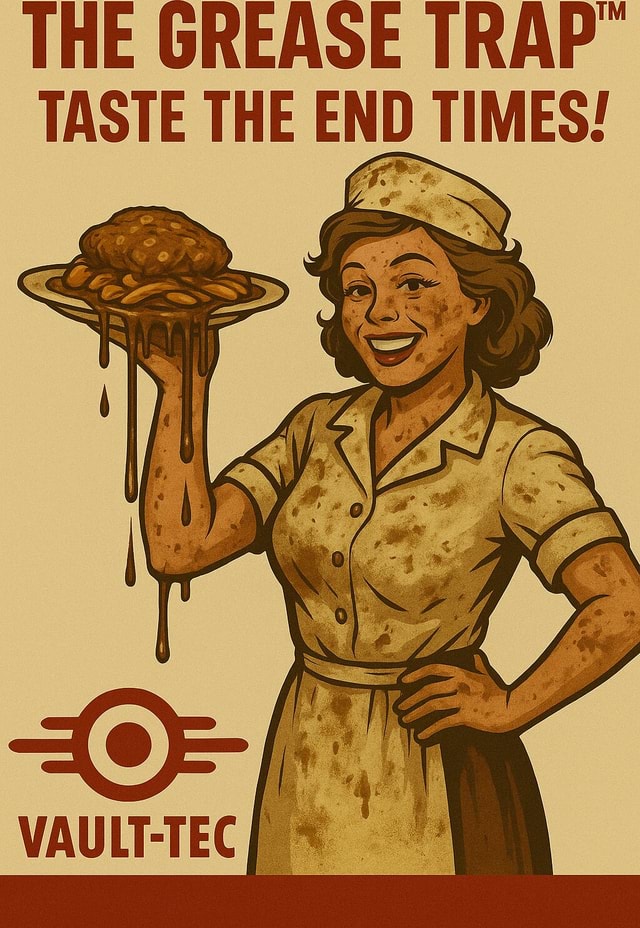 THE GREASE TASTE THE END TIMES! VAULT-TEC - iFunny