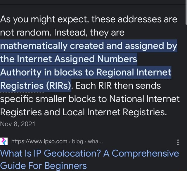 As you might expect, these addresses are not random. Instead, they are mathematically created ...