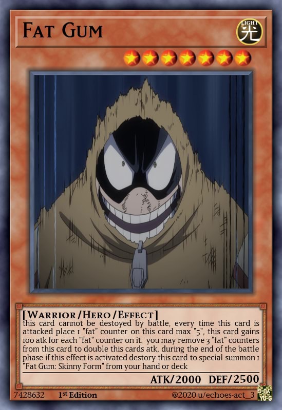 FaT GuM Ge) II 339 39 /EFFECT] this card cannot, be destoyed by battle ...
