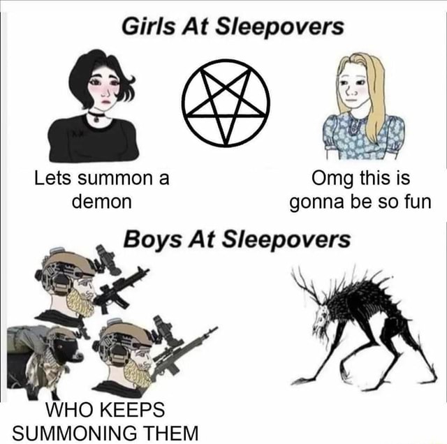 Girls At Sleepovers Lets Summon A Omg This Is Demon Gonna Be So Fun girls-at-sleepovers-lets-summon-a-omg-this-is-demon-gonna-be-so-fun