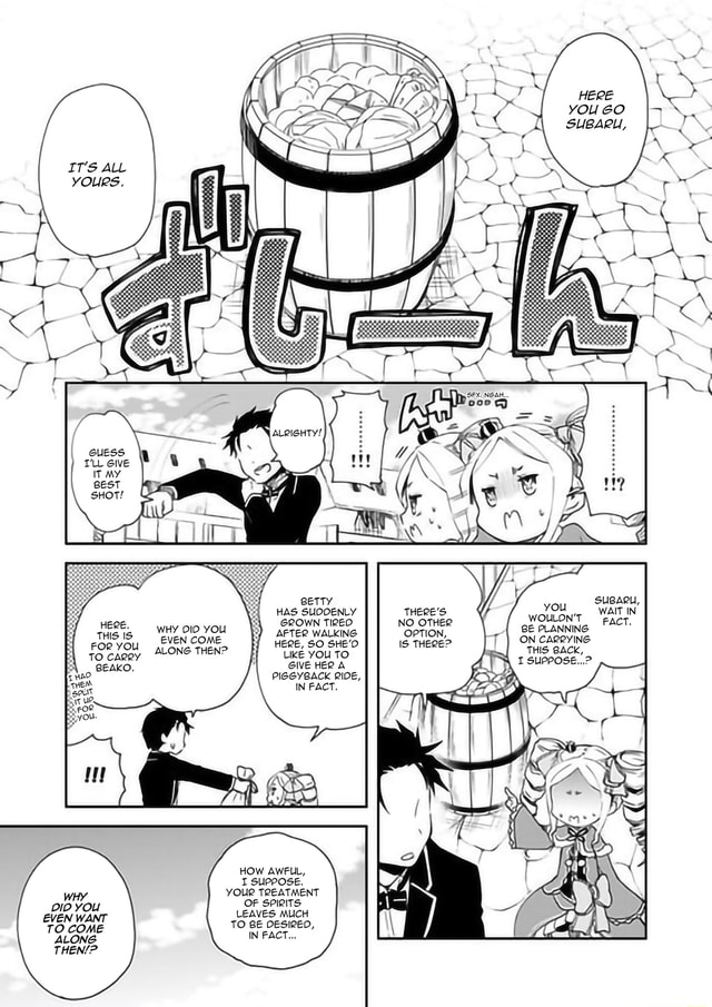 Beako Tries to Be Helpful - BETTY HAS SUDDENLY GROWN TIRED tieis WHyoI ...