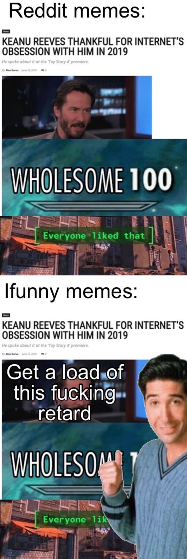 Reddit memes: KEANU REEVES THANKFUL FOR INTERNET'S OBSESSION WITH HIM ...