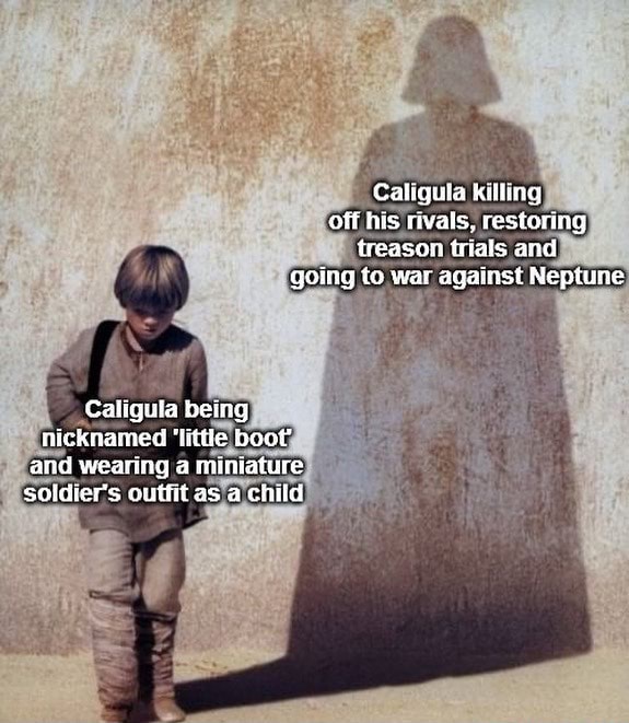 Caligula killing off his rivals, restoring treason trials and going to ...