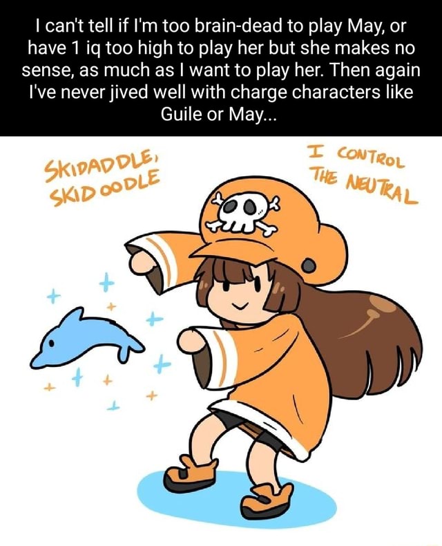 I can't tell if I'm too brain-dead to play May, or have 1 iq too high ...