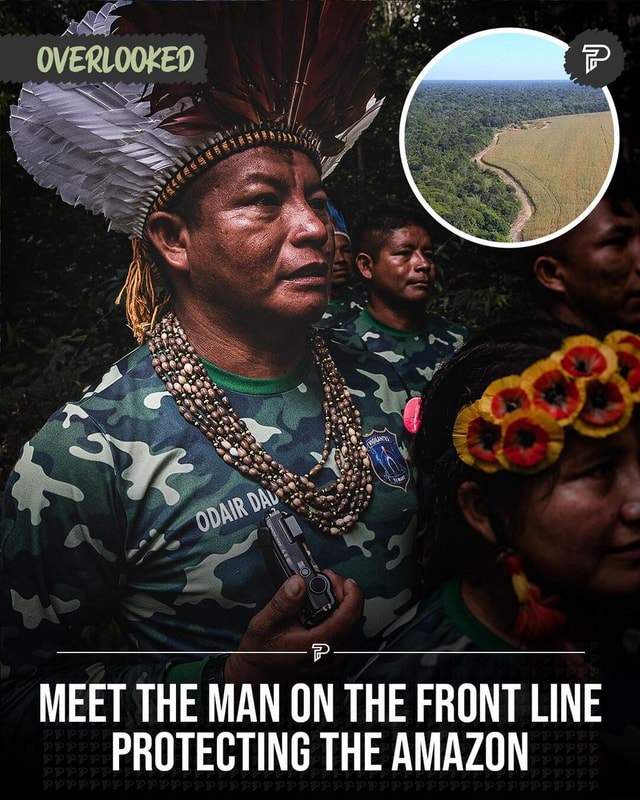 Swipe to find out about the Indigenous people protecting the Amazon ...