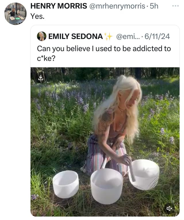 HENRY MORRIS @mrhenrymorris: Yes. EMILY SEDONA @emil... Can you believe ...