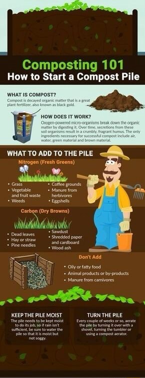 Composting 101 How to Start a Compost Pile WHAT Is comPosT? HOW Does IT ...