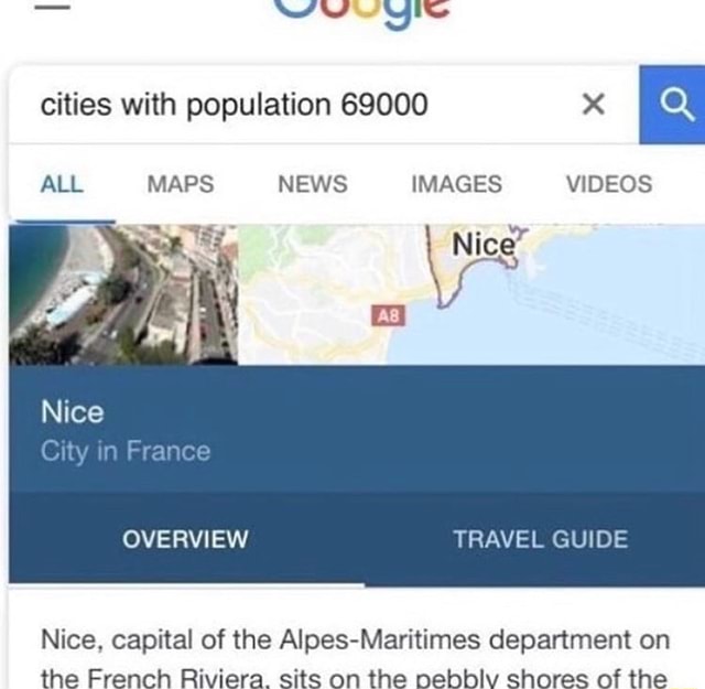 Cities with population 69000 ALL MAPS NEWS IMAGES VIDEOS Nice" Nice ...