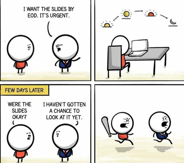 This is very sensitive - WANT THE SLIDES BY EOD. IT'S URGENT. FEW DAYS ...