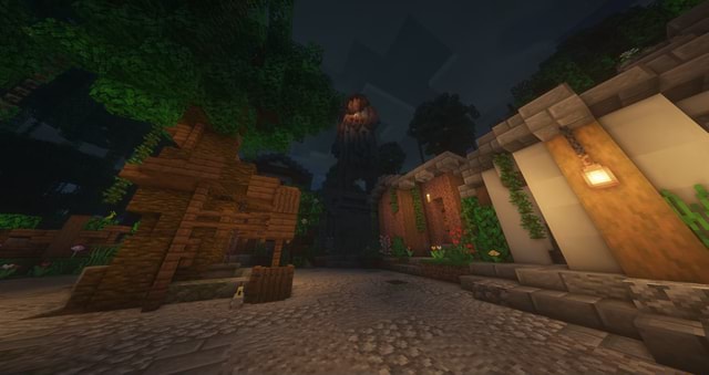 Minecraft Jungle Village (BSL Shaders) - iFunny
