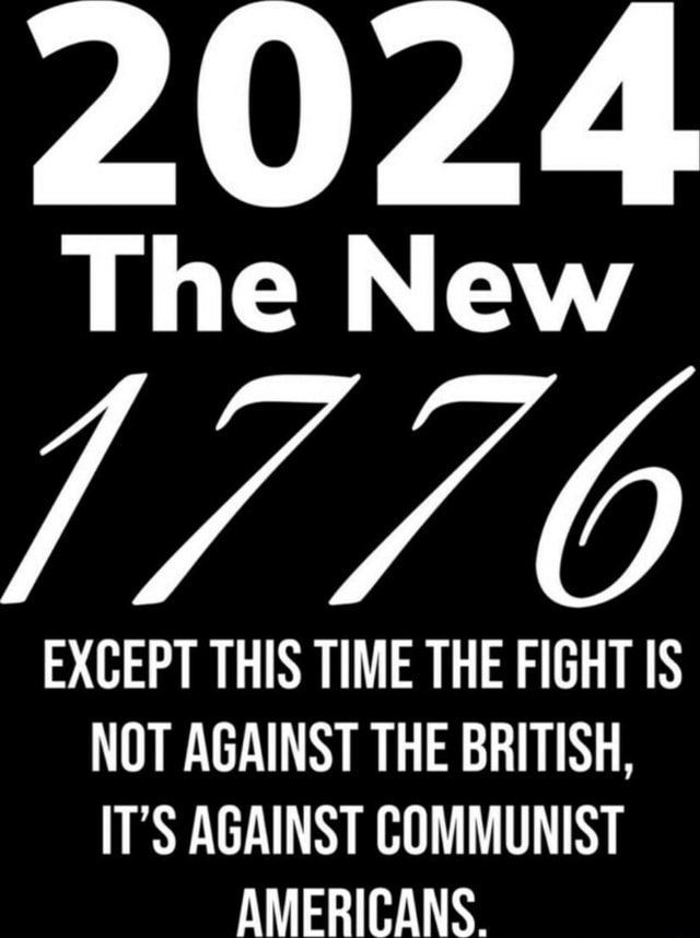 2024 The New EXCEPT THIS TIME THE FIGHT IS NOT AGAINST THE BRITISH, IT ...