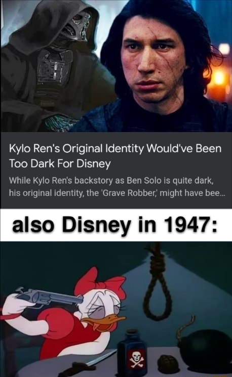 Kylo Ren's Original Identity Would've Been Too Dark For Disney While ...