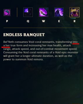 ENDLESS BANQUET Bet Veth consumes Void coral remnants, transforming ...