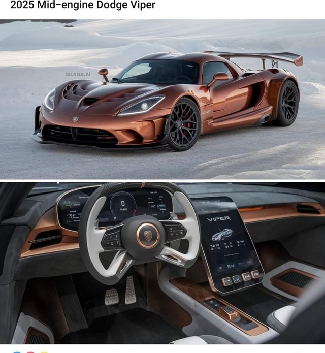 2025 Mid-engine Dodge Viper - America’s best pics and videos