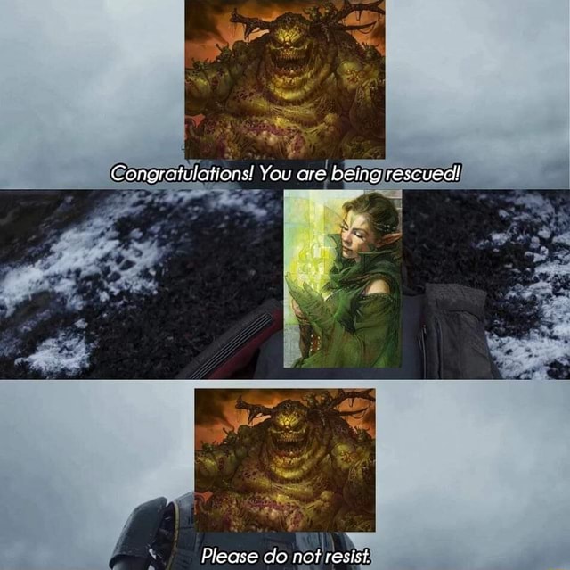 Congratulations! You are being rescued! Please do not resist. - iFunny