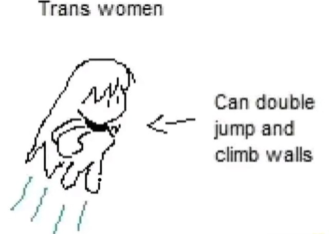 How to tell if someone is transfem - Trans women Can double jump and ...