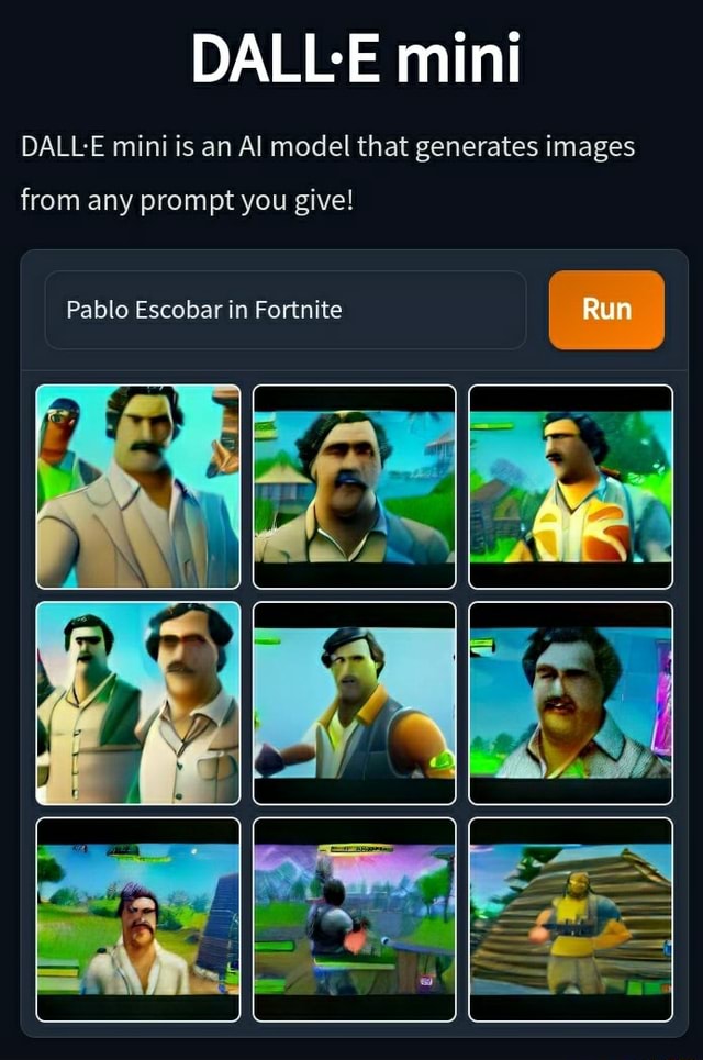 DALLIE mini DALLE mini is an Al model that generates images from any ...