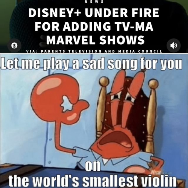 DISNEY+ UNDER FIRE FOR ADDING TV-MA MARVEL SHOWS Let! me e lay AND ...