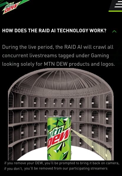 HOW DOES THE RAID Al TECHNOLOGY WORK? During the live period, the RAID ...