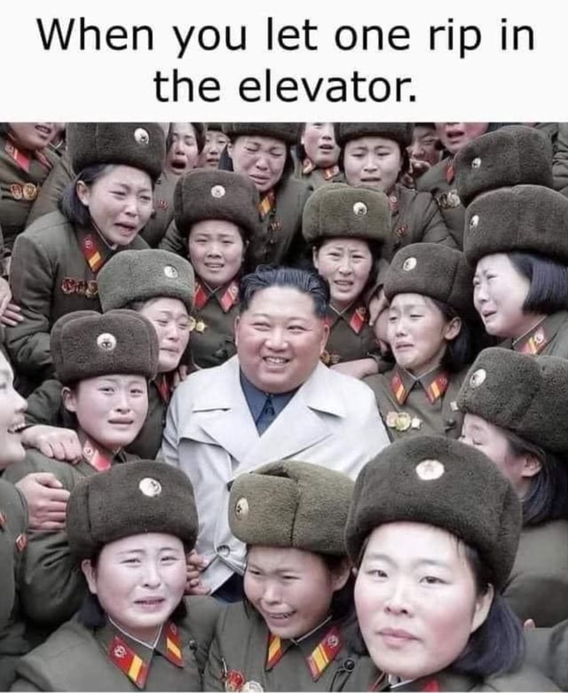 When you let one rip in the elevator Ge - iFunny