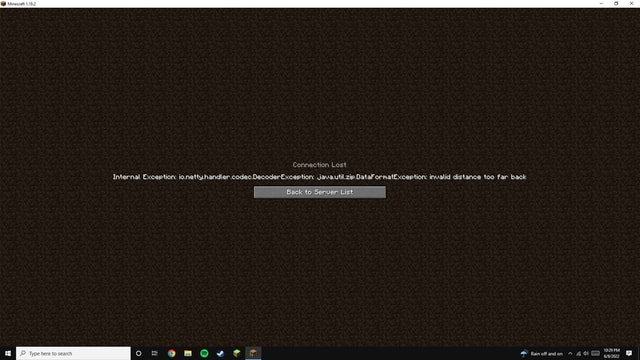 Connection Lost Internal Exception: ionetty handler codec ...