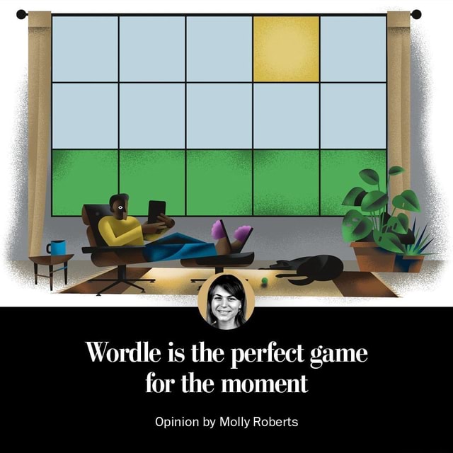 Wordle is the perfect game for the moment Opinion by Molly Roberts - iFunny