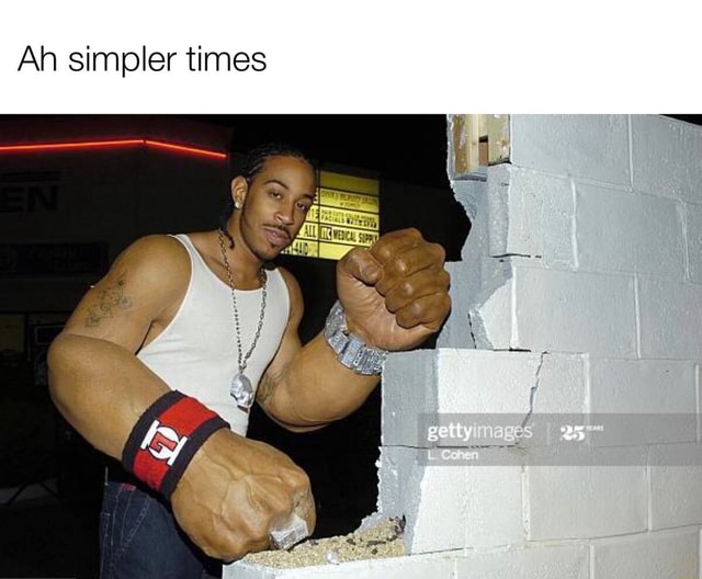 An simpler times - iFunny