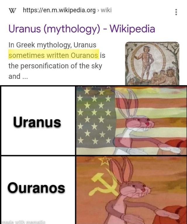 Uranus Ouranos